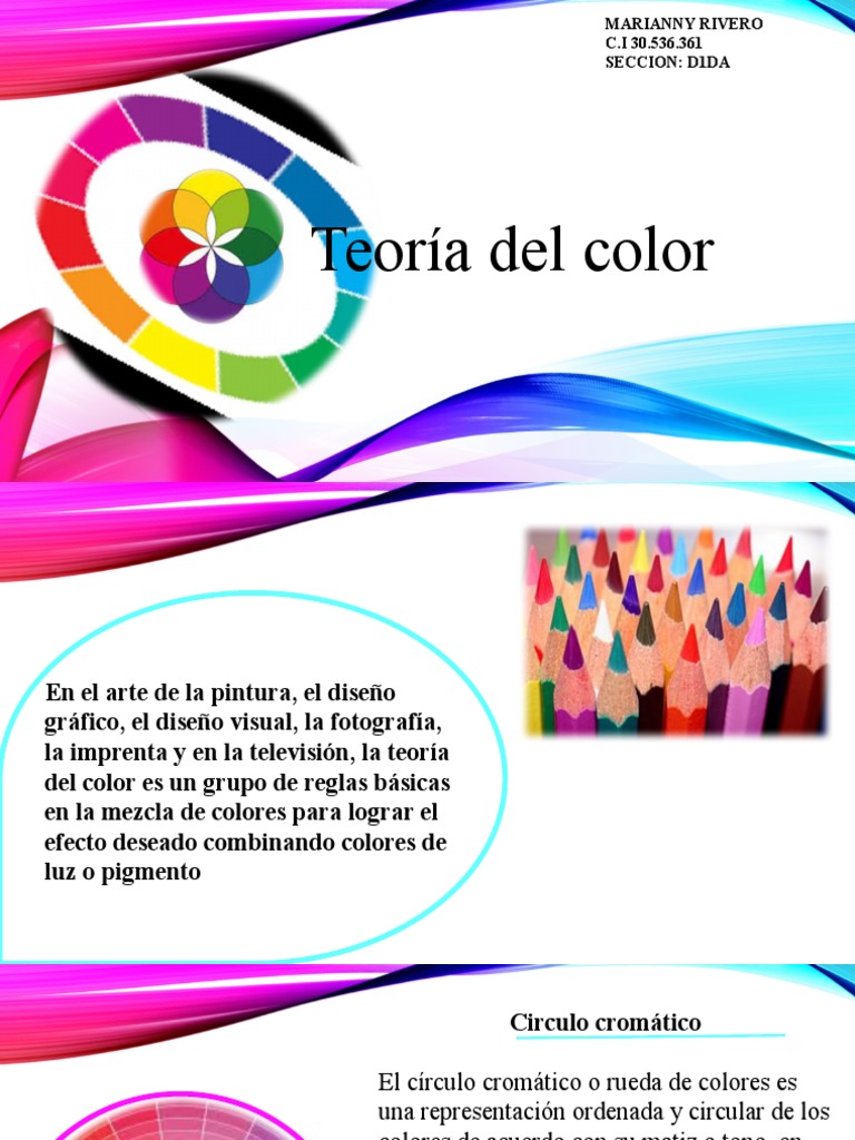Teoria Del Color | PDF | Color | Ligero
