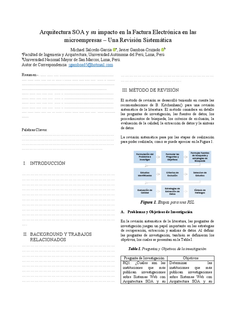 Arquitectura SOA Aplicado A La Factura Electronica en Las Microempresas ...