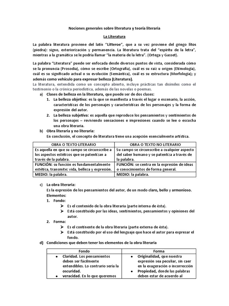 Formas de Composición Literaria | PDF | Rima | Metro (poesía)