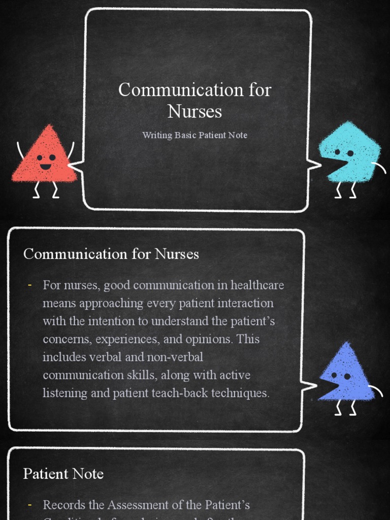 Communication For Nurses
