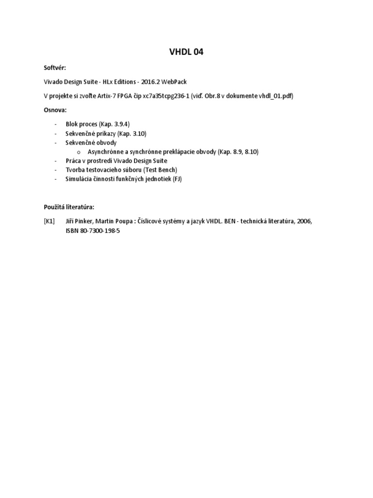 VHDL 04 | PDF VHDL 04 | PDF