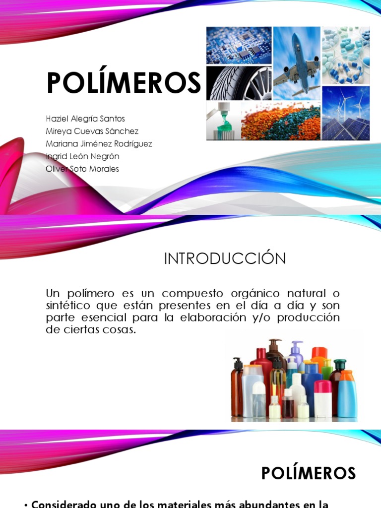Clasificación y Nomenclatura de Polímeros | PDF | Polímeros | Ciencia ...