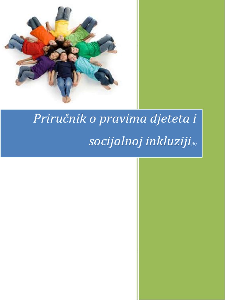 Djecja Prava I Socijalna Inkluzija HRVATSKI | PDF