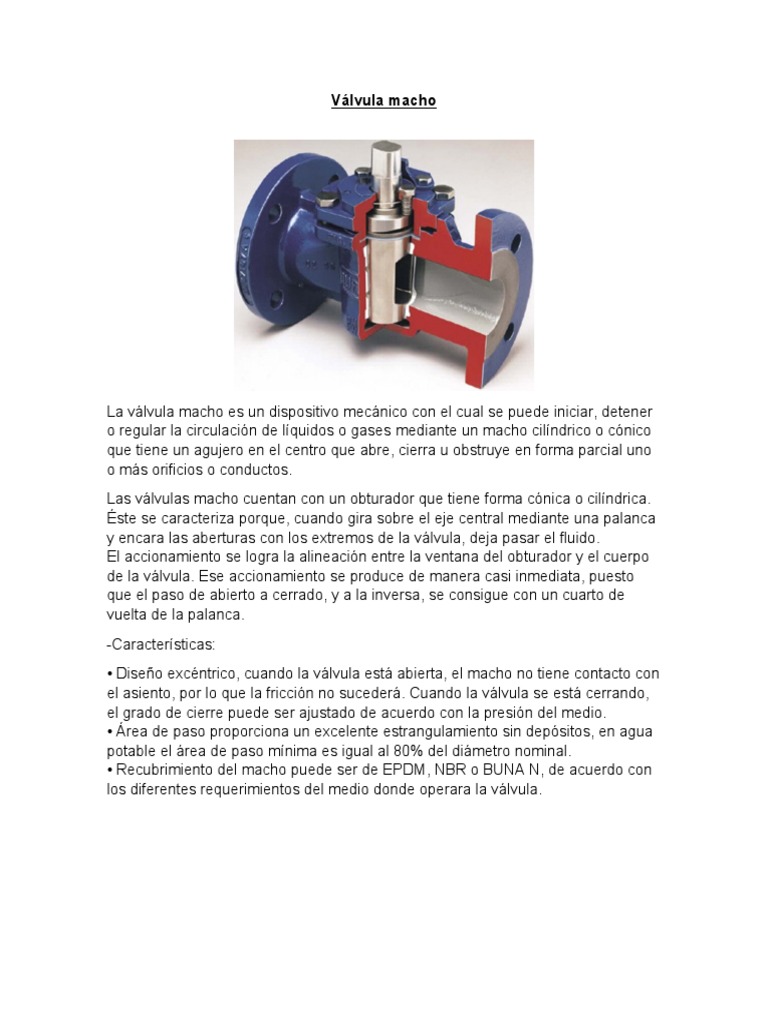 Valvula Macho | PDF