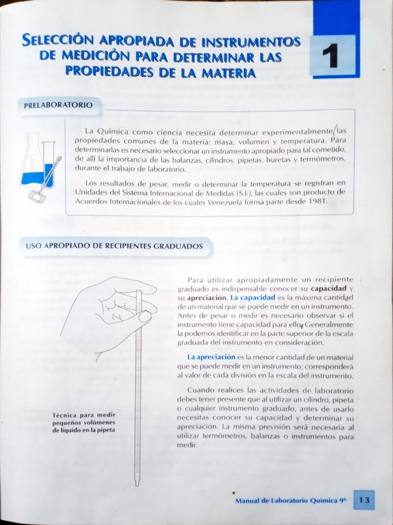 Guía Práctica 2. Selección Apropiada de Instrumentos de Medición. | PDF