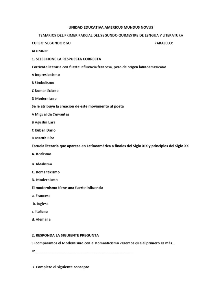 Temario de Segundo | PDF | Conocimiento | Internet