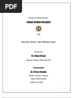 Operation Theatre | PDF | Operating Theater | Surgery