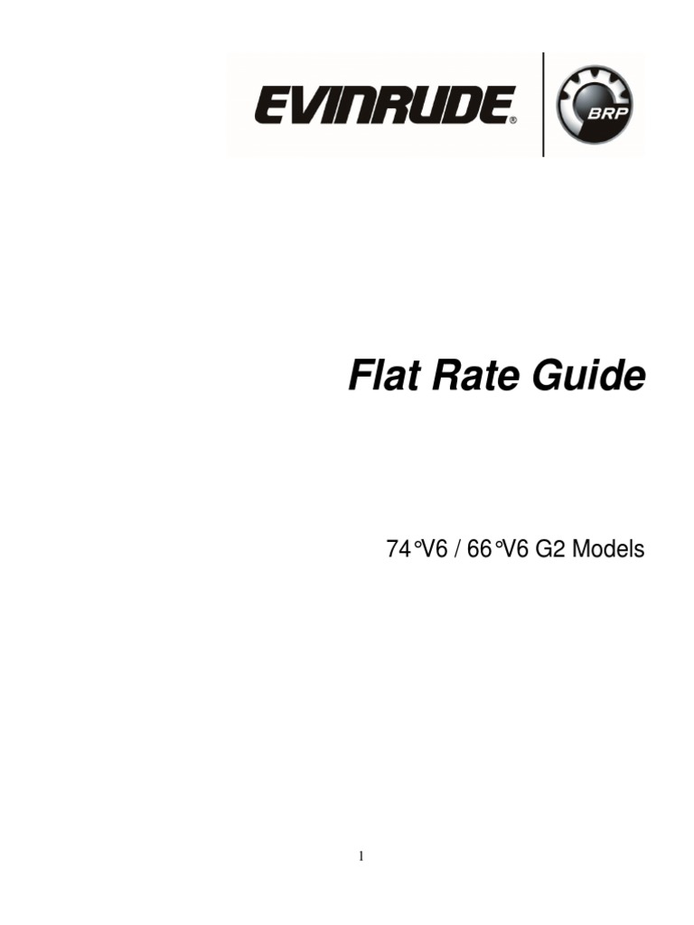 G2 Flat Rate Guide 74°V6 - 66°V6 | PDF