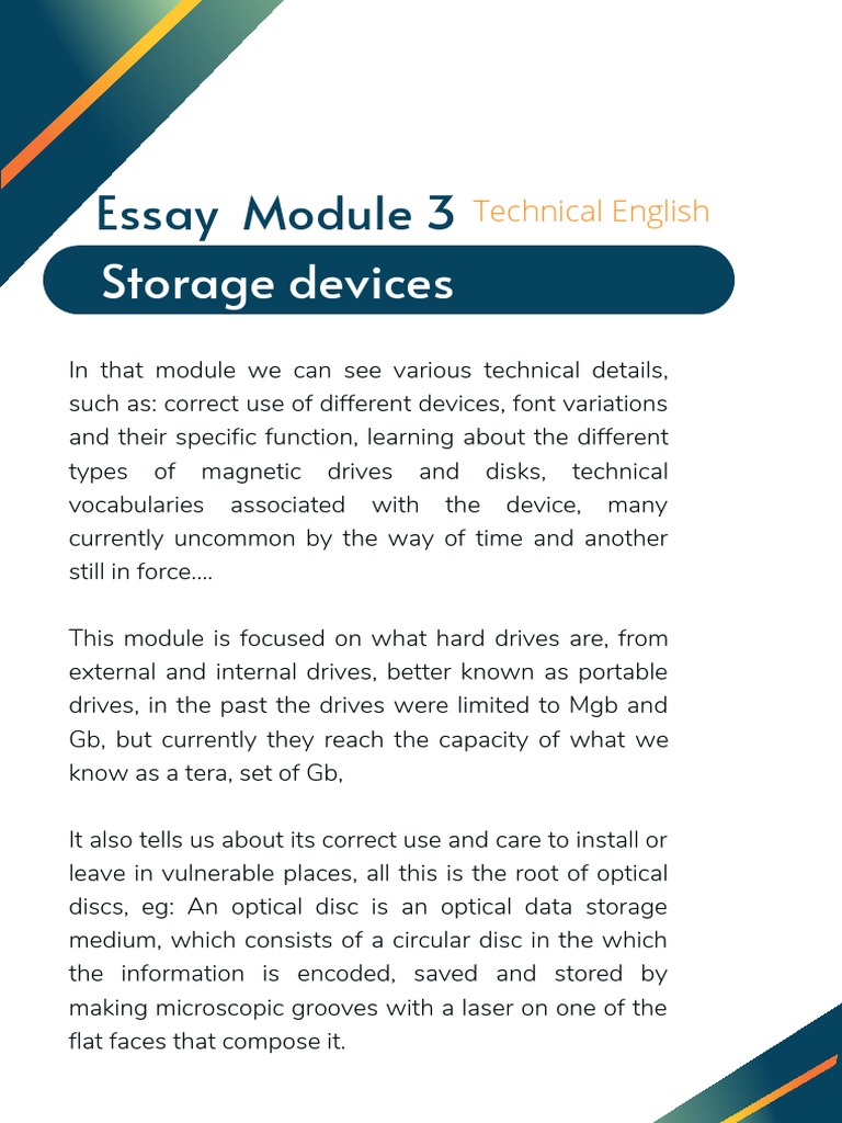 Reaction Paper of Module 3 | PDF | Computer Data Storage | Information Age