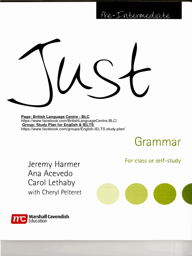 Just Grammar - Pre-Intermediate | PDF