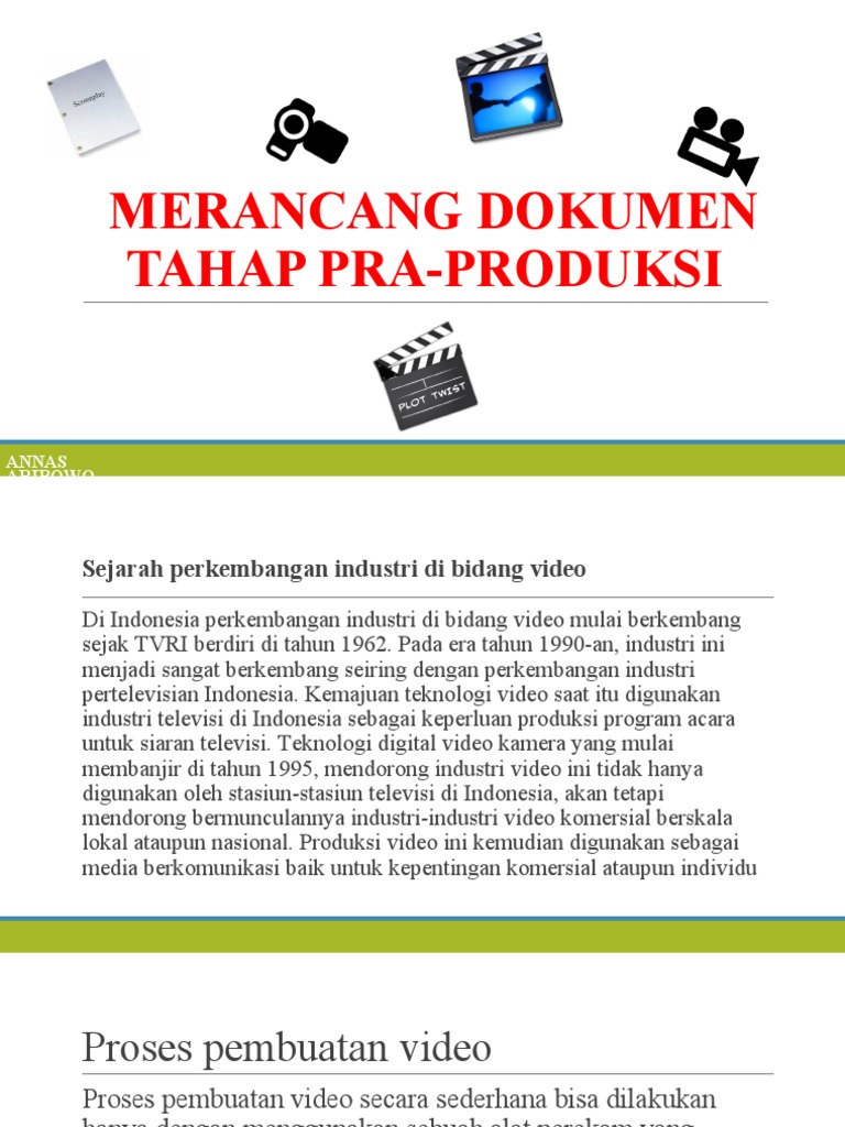 Tahap Pra Produksi Film Iklan | PDF