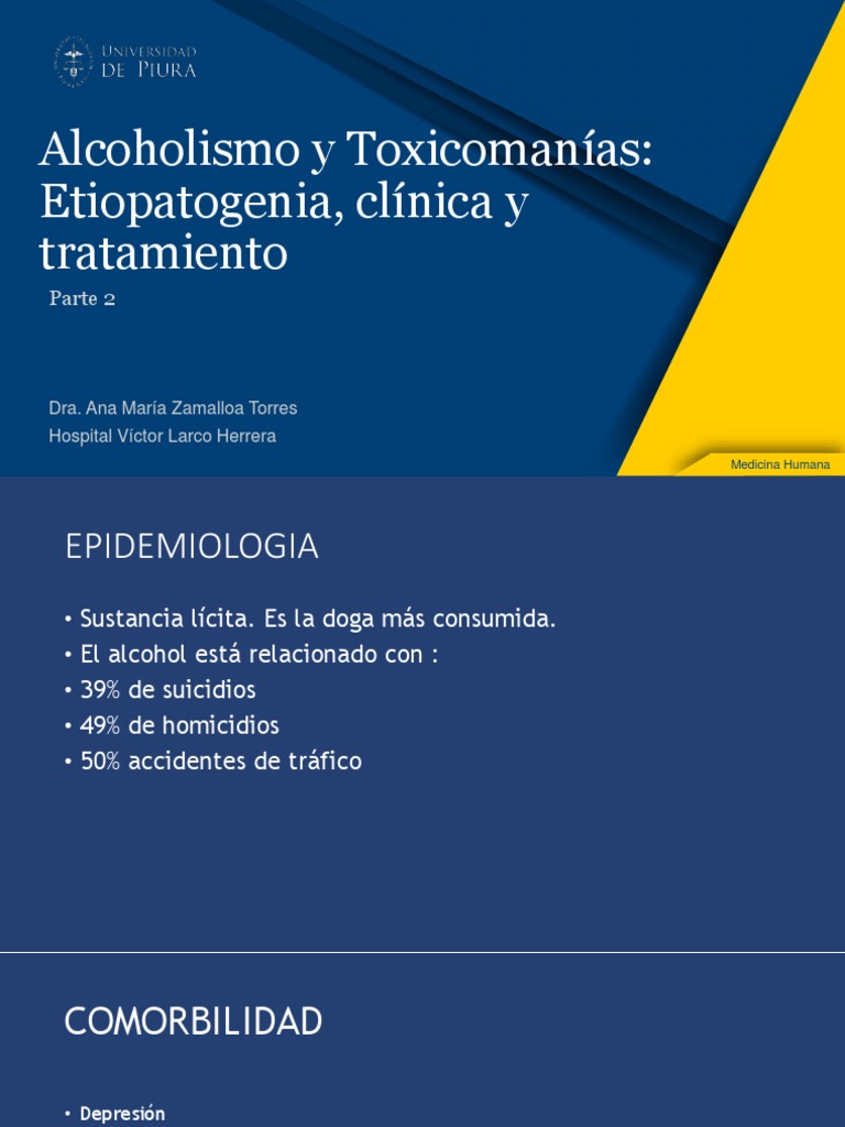 Clase 16 - Alcoholismo y Toxicomanías - II | PDF | Despachador de ...