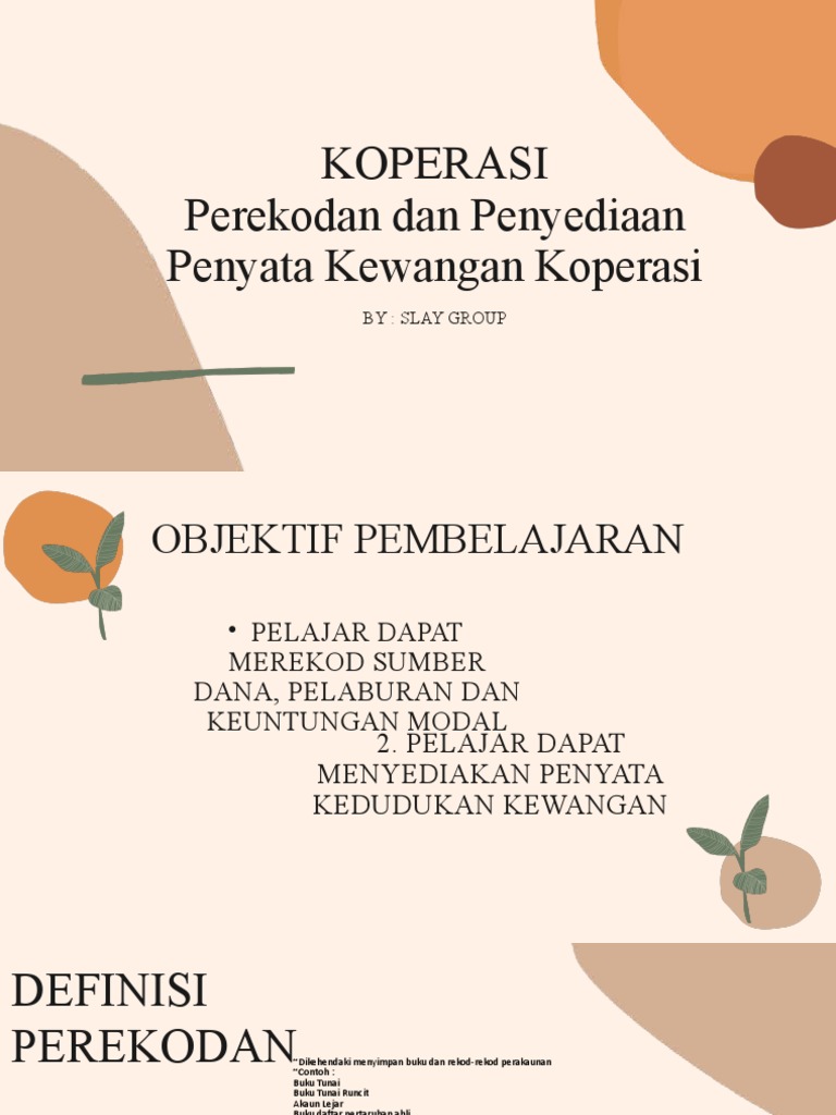 Perekodan&PKK Koperasi | PDF