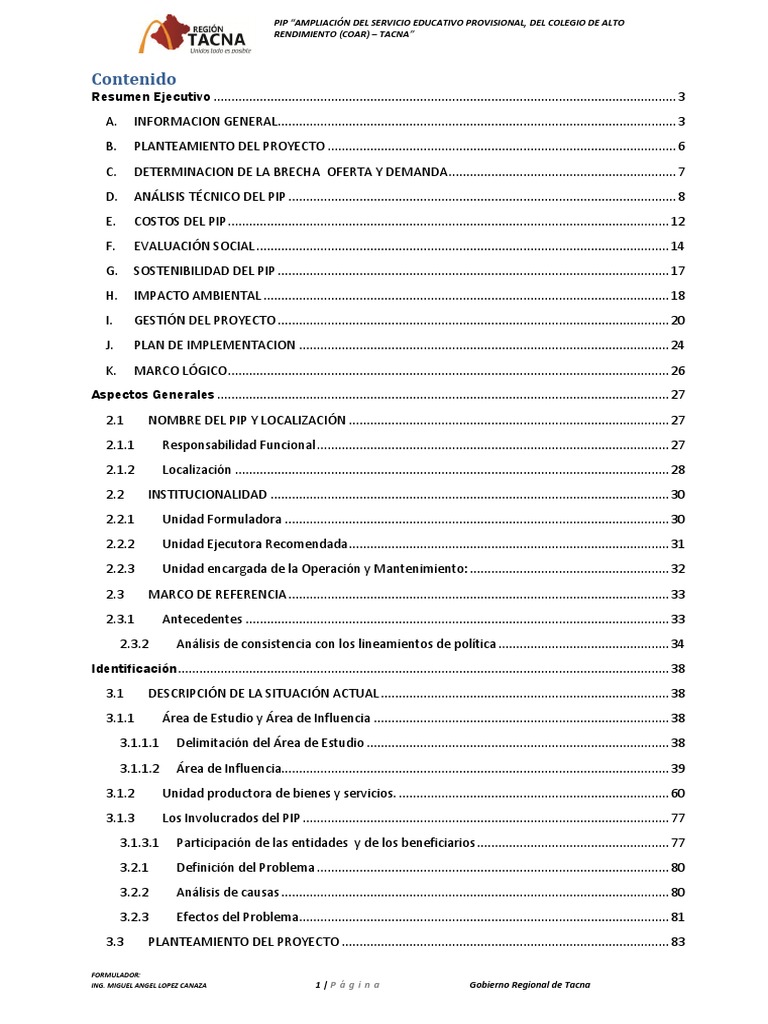 Educación COAR Tacna | PDF