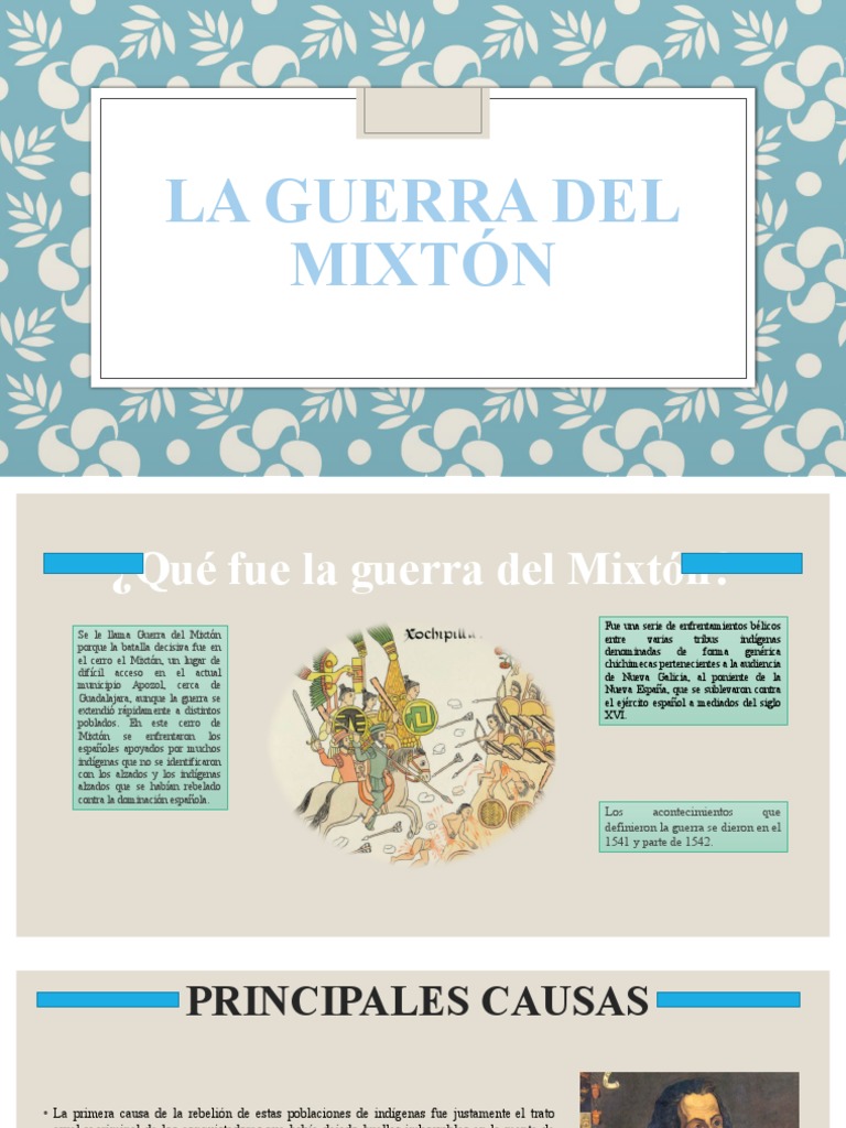La Guerra Del Mixton | PDF | Nueva españa | America latina