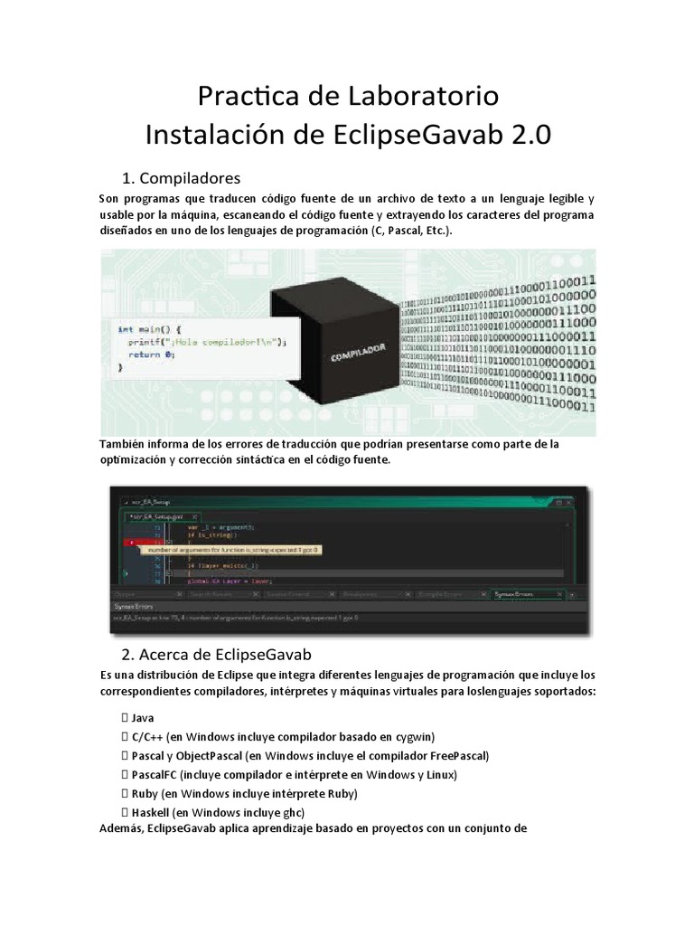 Algoritmos y Programacion Paralela - Practica 0 | PDF | Compilador | Lenguaje de programación