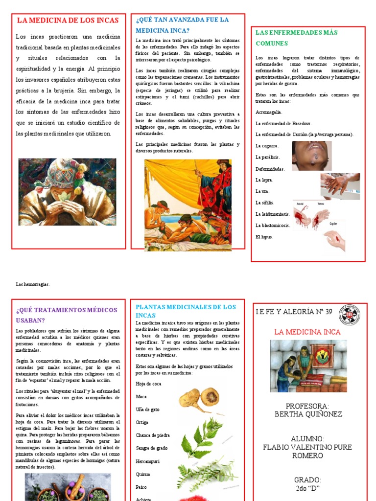 La Medicina de Los Incas | PDF | Imperio Inca | Medicina