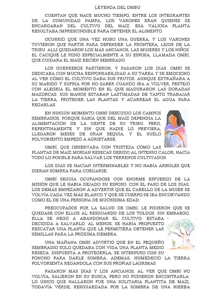 La Leyenda Del Ombú | PDF
