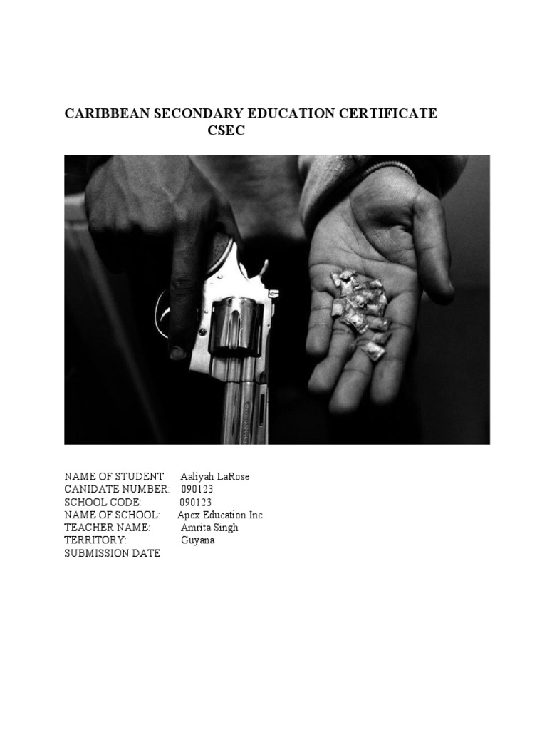 Social Studies Sba Offical | PDF | Survey Methodology | Adolescence