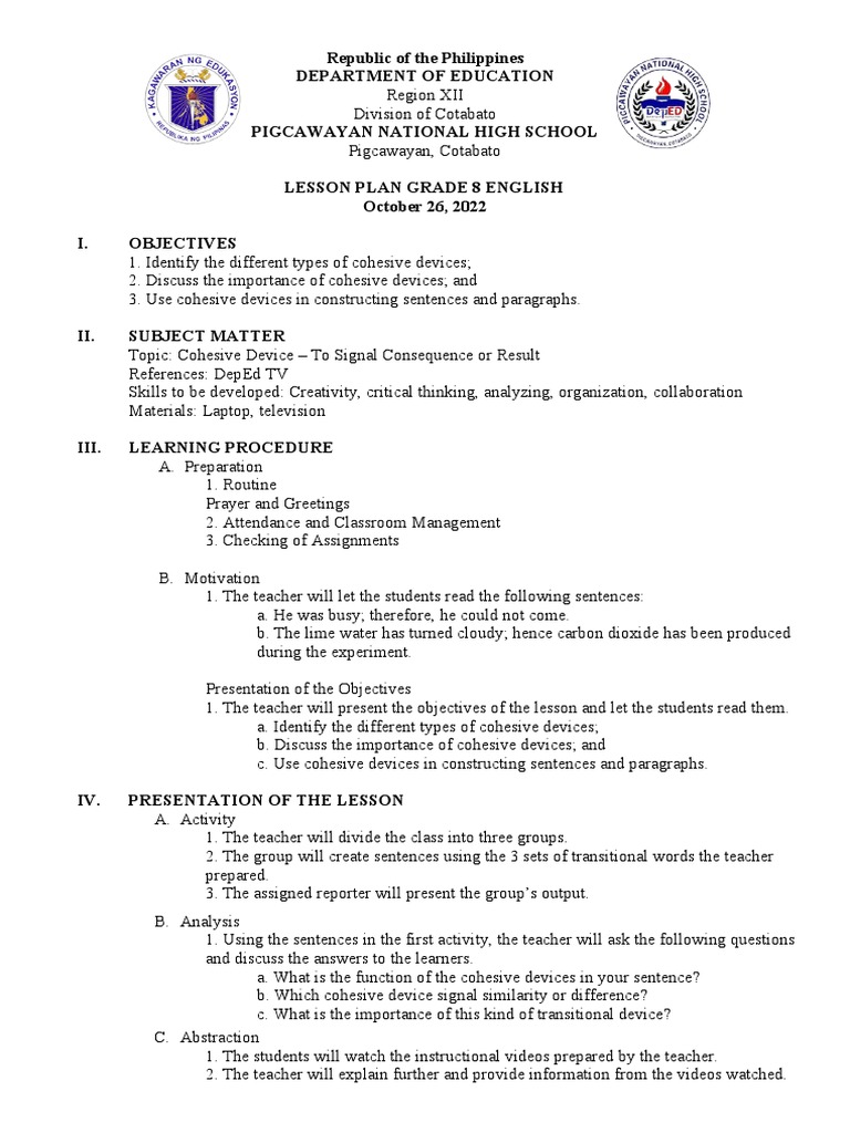 Consequence or Result | PDF