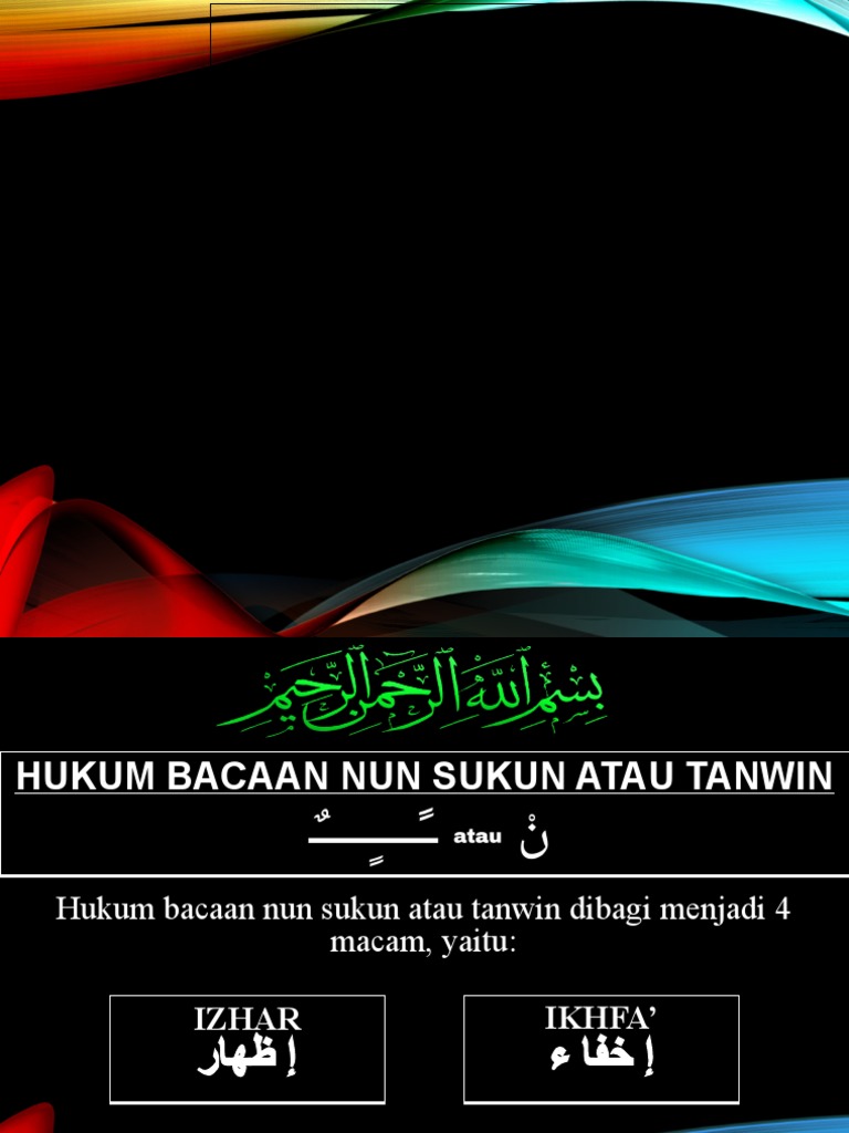 Hukum Nun Mati Atau Tanwin | PDF