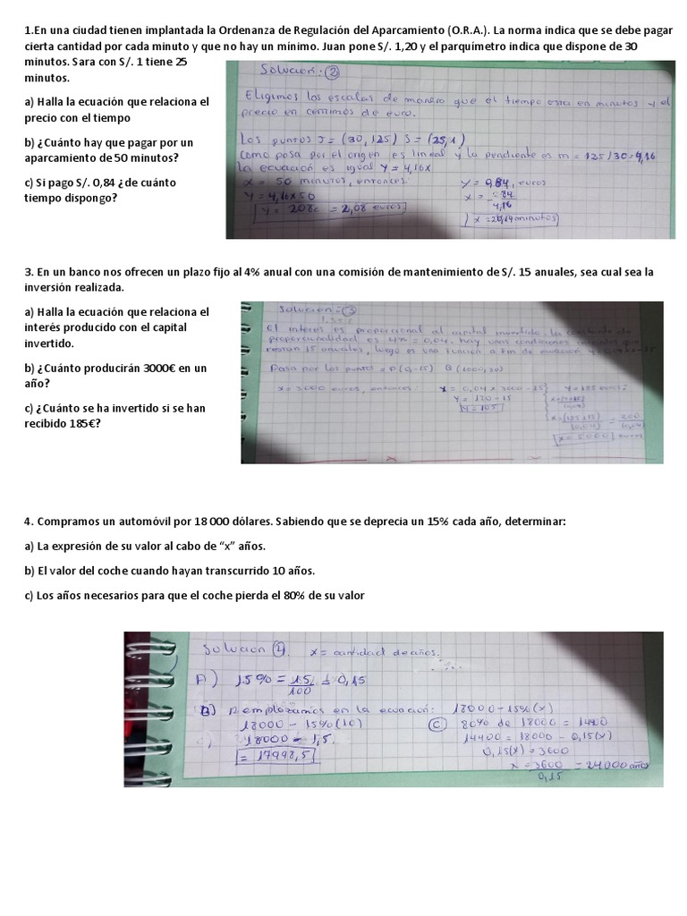 Tarea (MATEMATICA) | PDF