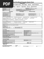 Employee Movement Form | PDF