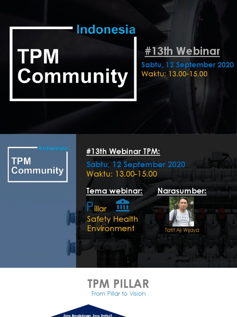 Webinar TPM #13 TPM Overview SHE | PDF
