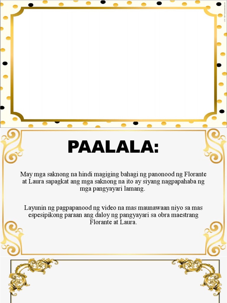 Mga Tagubilin Ni Balagtas Sa Babasa | PDF