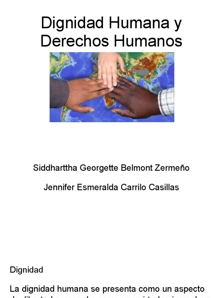 Dignidad Humana y Derechos Humanos | PDF | Bioética | Derechos humanos
