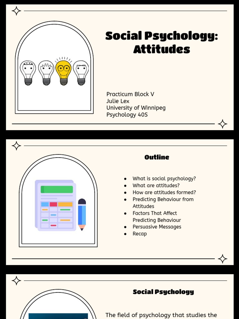 Lesson 2 Psych - Attitudes | Download Free PDF | Attitude (Psychology ...