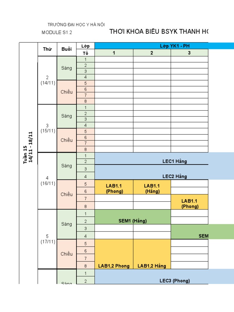 TKB Phân hiệu 22-23 | PDF
