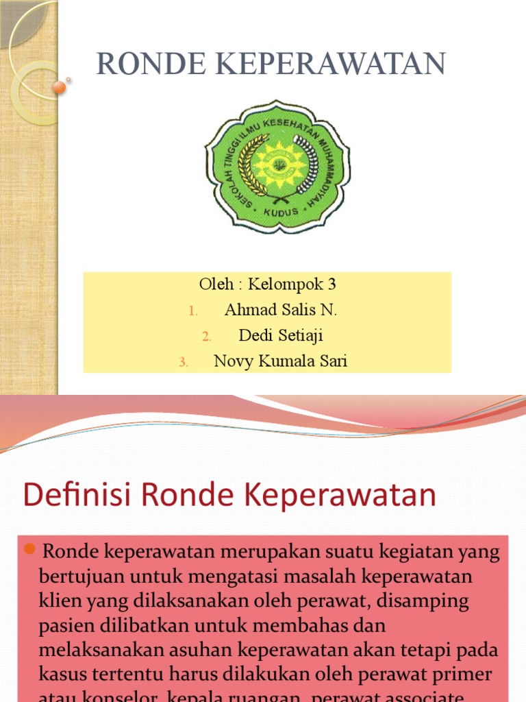 Ronde Keperawatan | PDF