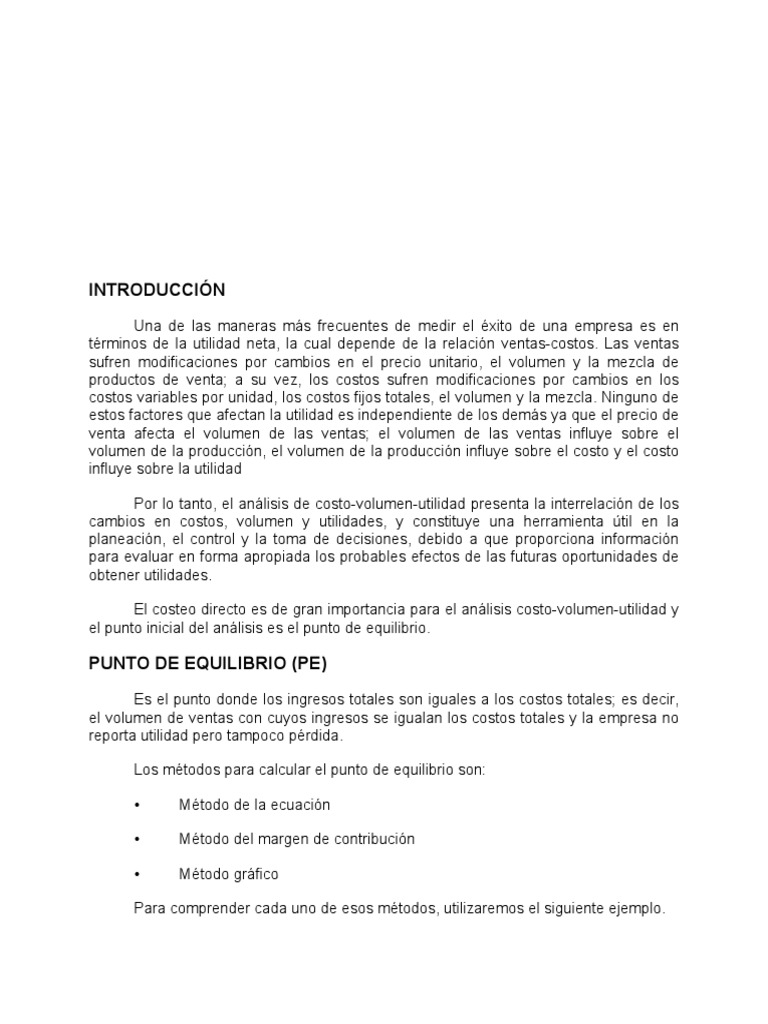 Análisis Costo-Volumen-Utilidad-2-21-1-17 | PDF | Costo | Utilidad Análisis Costo-Volumen-Utilidad-2-21-1-17 | PDF | Costo | Utilidad