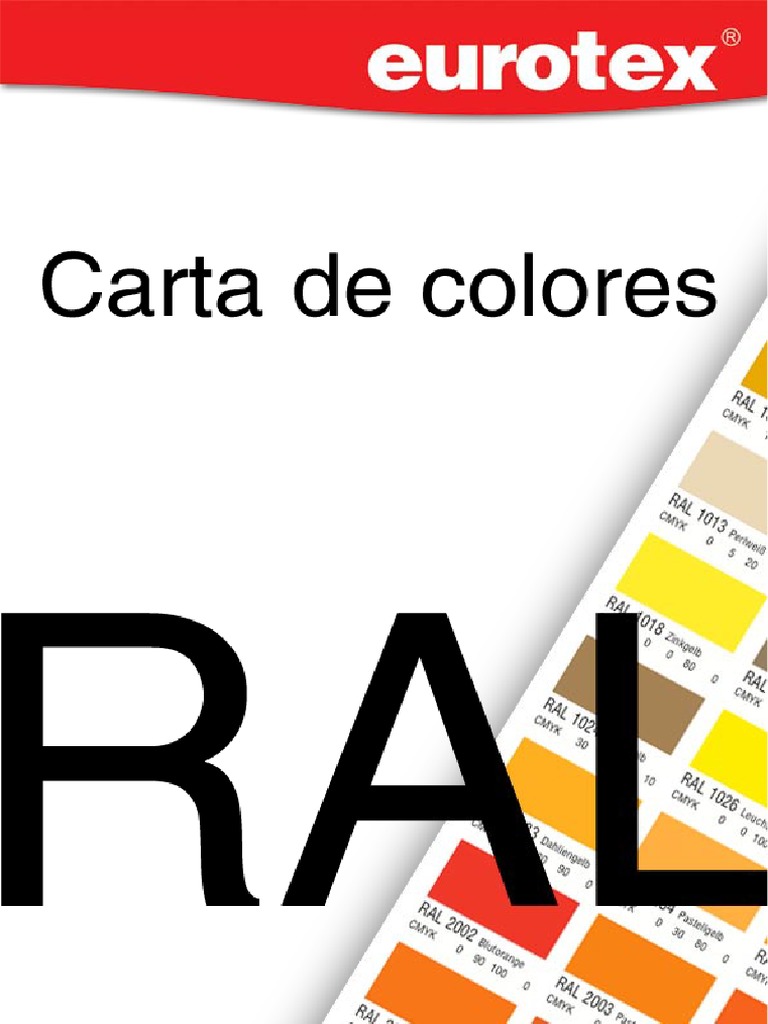 Carta Ral Eurotex | PDF | marrón | Amarillo