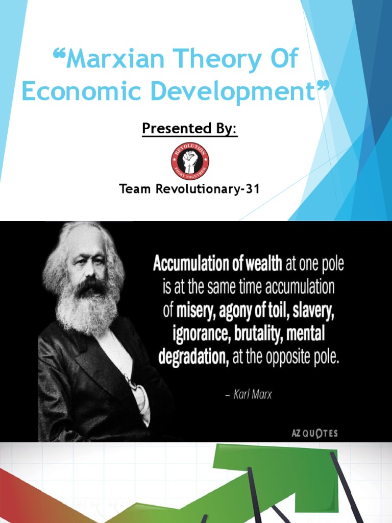 Marxian Theory of Economic Development | PDF