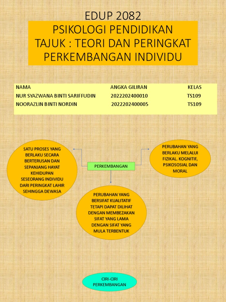 3.teori Dan Peringkat Perkembangan Individu | PDF