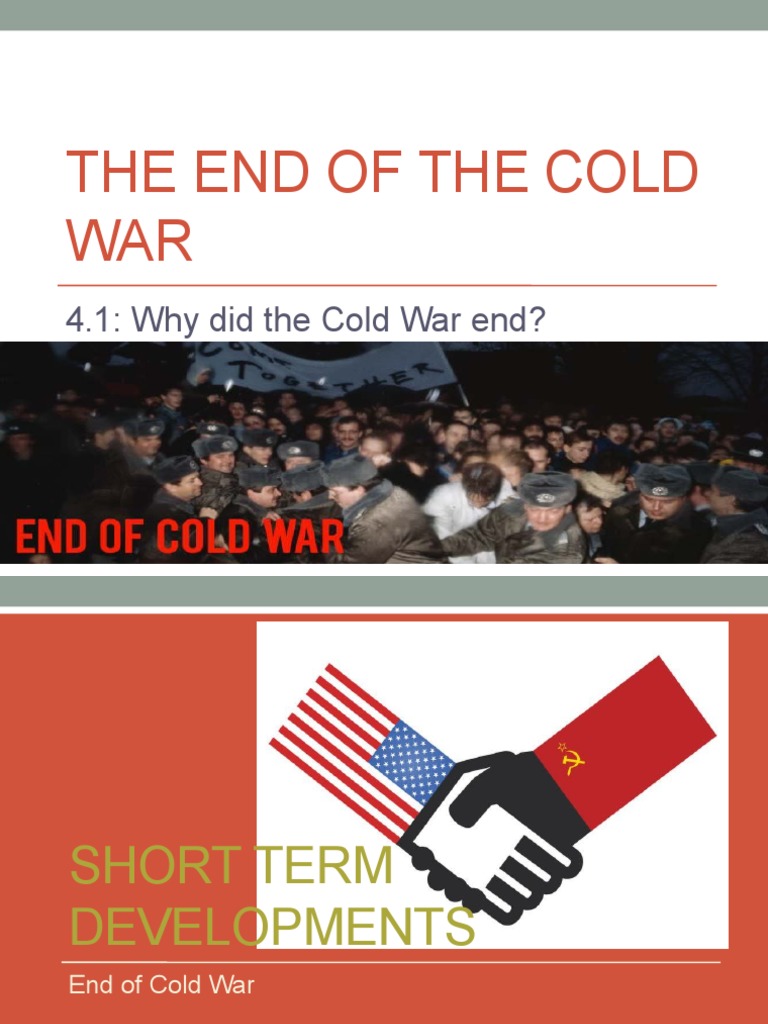 The End of The Cold War - Lesson 2 2022 | PDF | Soviet Union | World ...