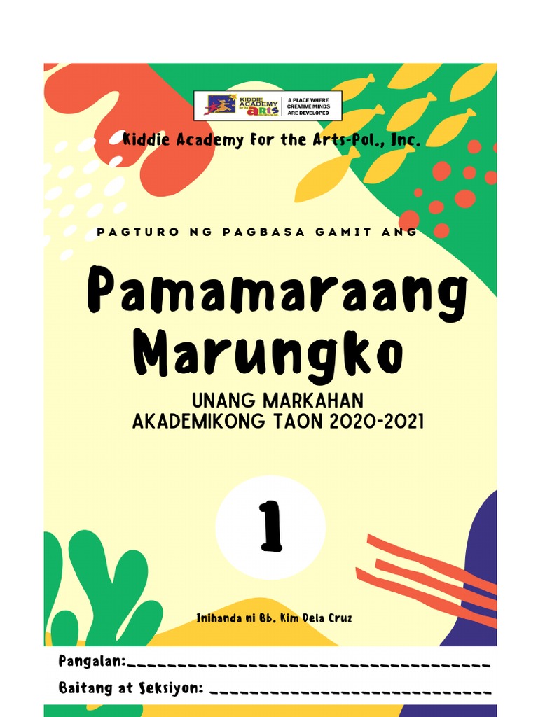 Q1 G1 Marungko Module | PDF