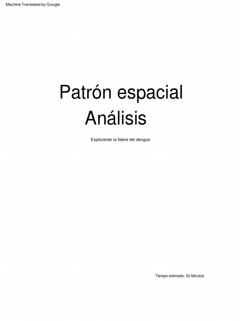 Spatial Pattern Analysis Exercise | Descargar gratis PDF | Probabilidad | Aleatoriedad