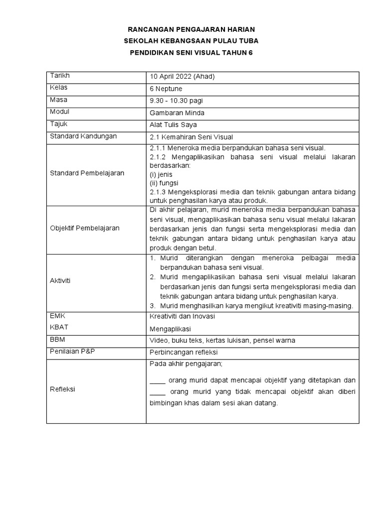RPH M4 | PDF | Karier & Perkembangan