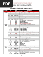 Kalender Akademik UMN 2025 2026 | PDF