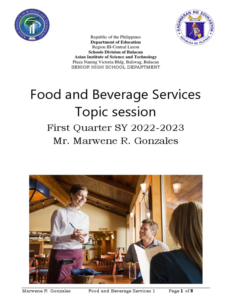 Types of Menus and Menu Writing: A Guide to Creating Effective Menu ...