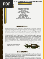 Balanceo Estático | PDF | Rotación | Fuerza