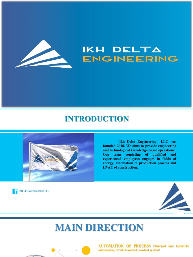 Ikh Delta Engineering Overview | PDF | Automation | Electrical Substation