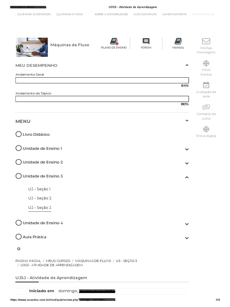 U3S3 - Maq Fluxo Atividade de Aprendizagem Ok | PDF | Aprendizado