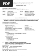 IIC Pre-Arrival Step by Step Spring 2024 | PDF