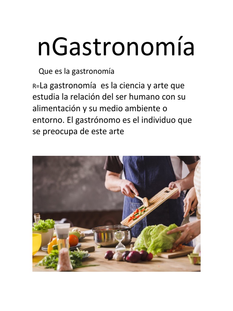 Gastronomía Espa | PDF | Gastronomía