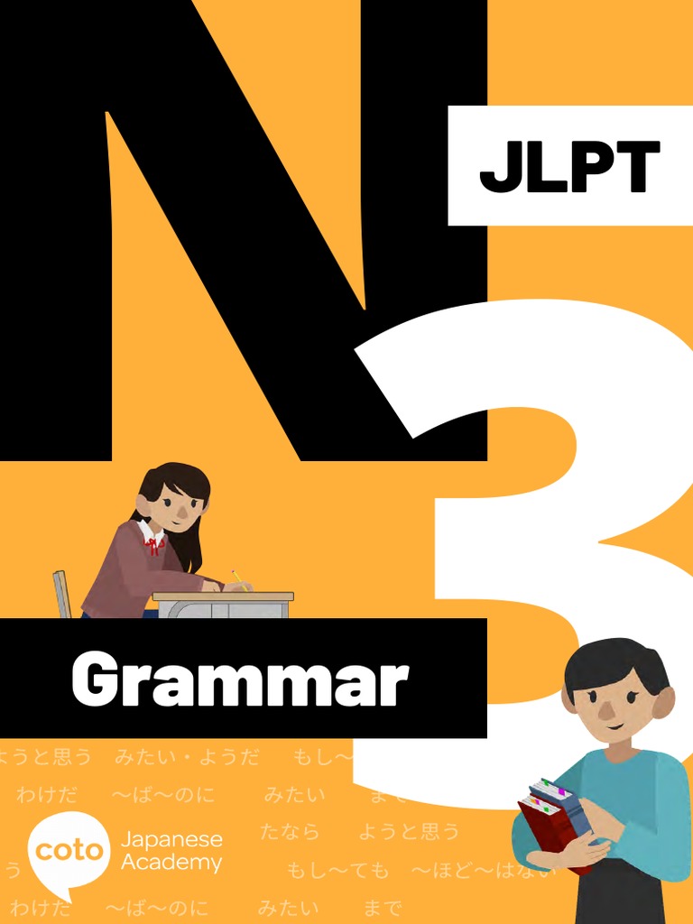 N3 Grammar Pdf Pdf