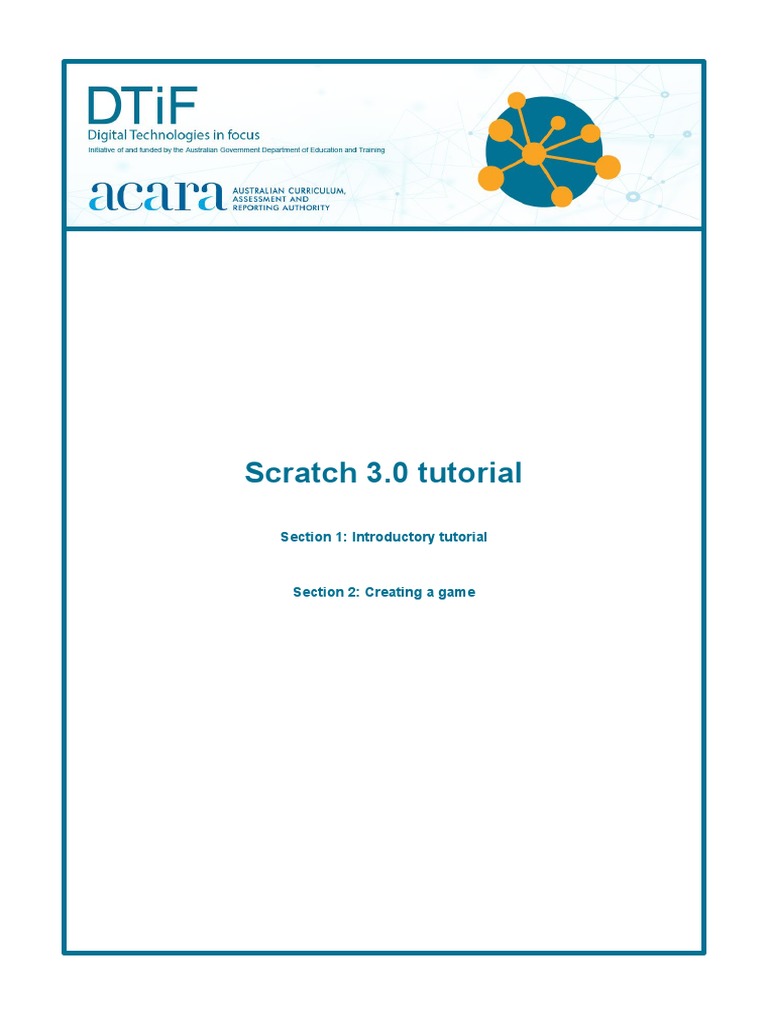 Scratch 3 Tutorial | PDF